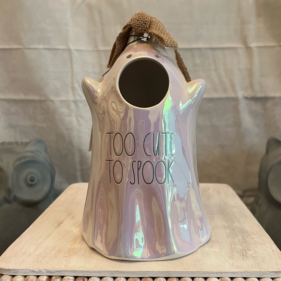 Holiday | Rae Dunn Too Cute To Spook Ghost Birdhouse | Poshmark